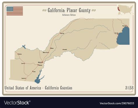 Placer County Map With Cities