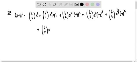 solved use the binomial theorem to expand and simplify 3 t 5 s 4