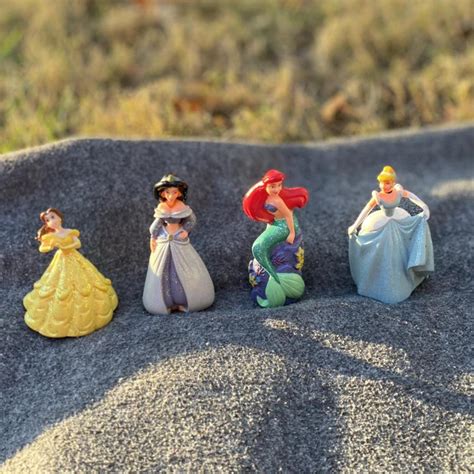Disney Princesses Figurine Set Ariel Cinderella Depop