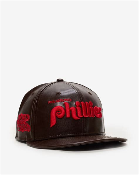 Shop New Era 59fifty 45th Anniversary Philadelphia Phillies Leather
