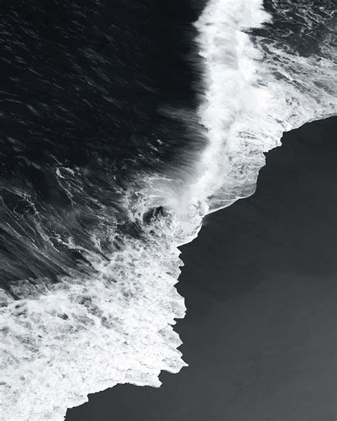 Download Black And White Ocean 1080 X 1350 Wallpaper Wallpaper