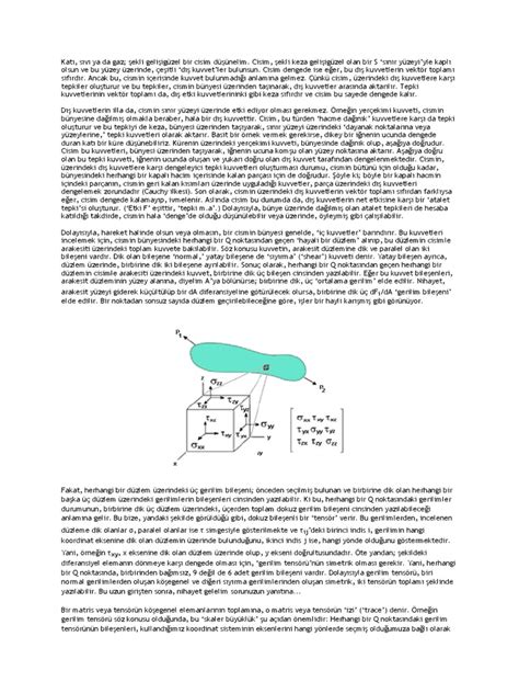 Cauchy Tensor Pdf