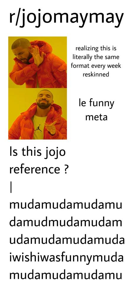 Ora Ora Ora Jojo Rcoaxedintoasnafu