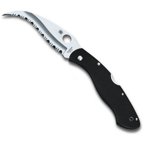 Spyderco Civilian Folder Knife G10 Spyderedge 12gs