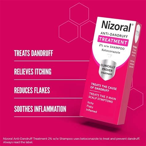 Nizoral Anti Dandruff Treatment Shampoo With 2 Ketoconazole 60ml