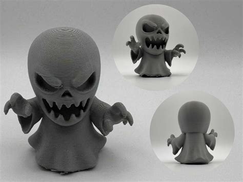 Spooky Chibi Ghost Halloween Figurine By Humilak Makerworld Download