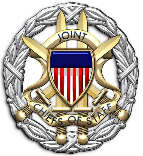 Joint Chiefs Of Staff J C S Identification Badge On Blue Velvet T