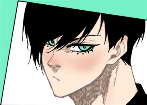 Itoshi Rin From Blue Lock Colored Manga Panel