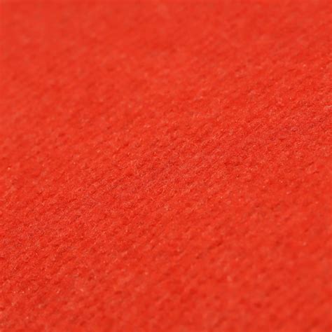 Moquette Aiguilletée Vanessa Rouge Orotex Rouleau 4m
