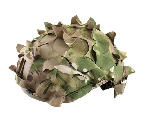 Universal Camo Net Helmet Cover Scrim 007 Airsoft Ltd