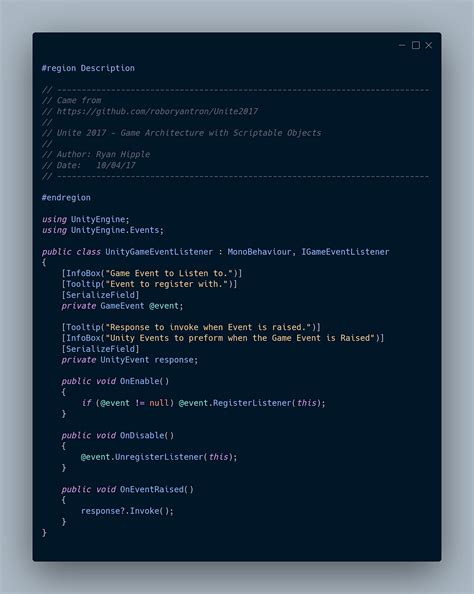 Scriptableobject Game Events Creating An Event System In Unity By James Lafritz Dev Genius