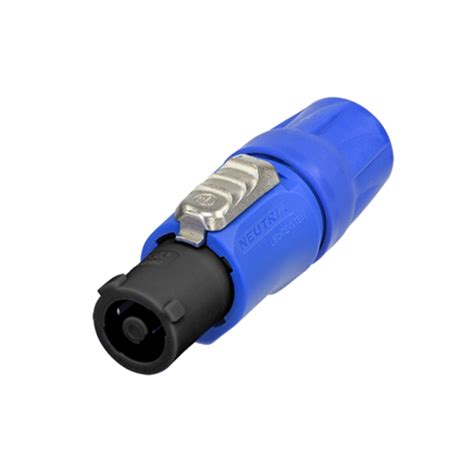 Powercon Lockable Connector Power Amber Tech