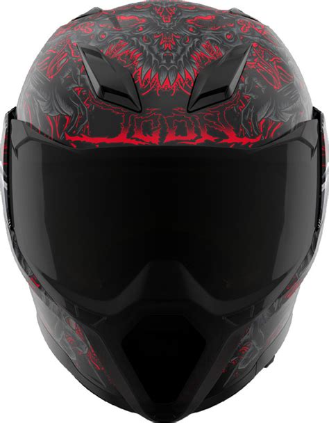 Icon Ultraflite Misanthrope Black Helmet Speed Addicts