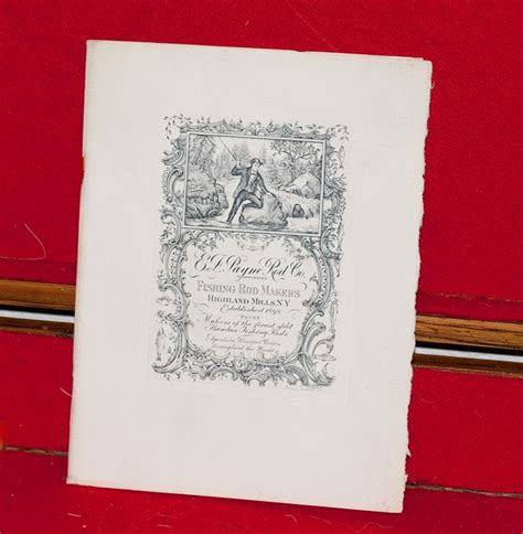 1951 Ef Payne Rod Co Catalog