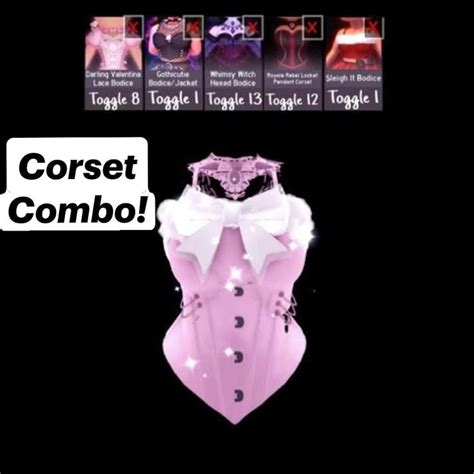 Corset Combo High Hair Royal High Outfits Ideas Cheap Aesthetic