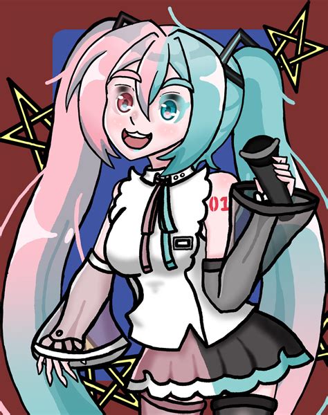 Cotton Candy Miku By Aratarinsart On Deviantart