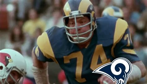 Merlin Olsen Best Defensive Tackle In Utah State And Rams Nfl History