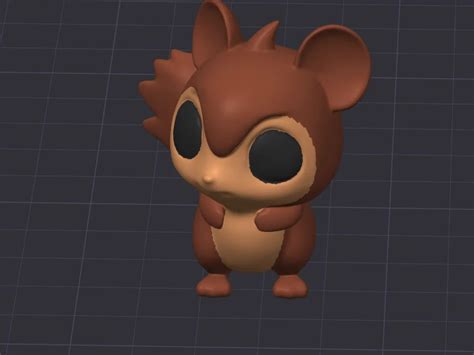 花生松鼠 来自 Printingholland Makerworld