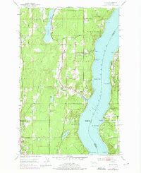 1953 Map Of Olalla Kitsap County Wa — High Res Pastmaps