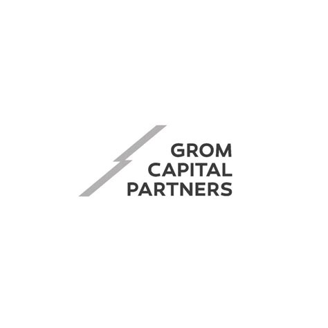 Logo Proposal For Grom Lightning Capital Partners Andreja Popovic