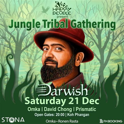 Happy People Host Darwish Fm Booking Israel Jungle Tribal Gathering