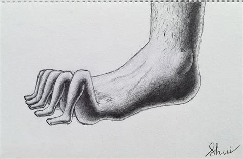 How To Draw Creepy Feet