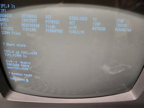 vi99 tty text editor over rs232 ti 99 4a development atariage forums