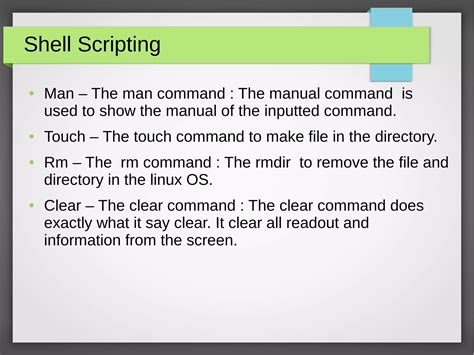 Introduction To Shell Script Odp