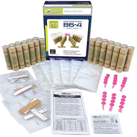 B6 4 Engine Bulk Pack Best Selling Rocket Engines For Group Launches