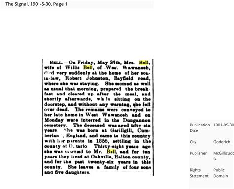 Mary Ann Bell Bell 1844 1901 Find A Grave Memorial