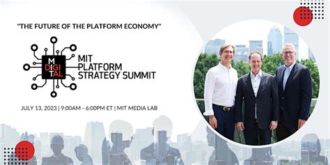Mit Platform Strategy Summit 2023