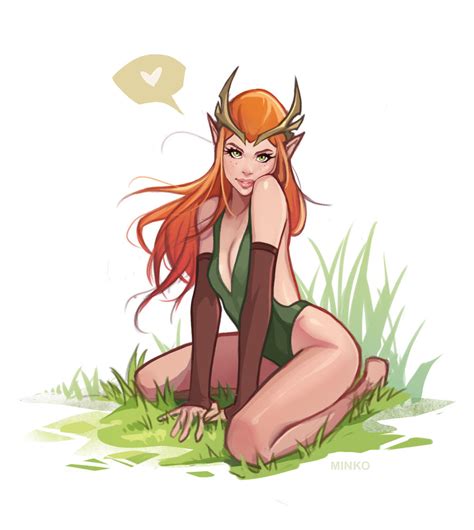 Keyleth By Minkodraws On Deviantart