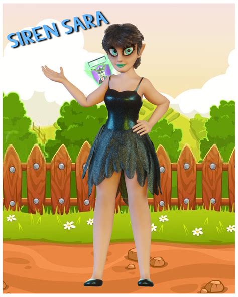 Blender Siren Sara By Xxmrtrapxx On Deviantart