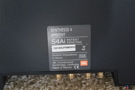 Jbl Synthesis S Ai Inwall Surround Speakers Sold Photo Us Audio Mart