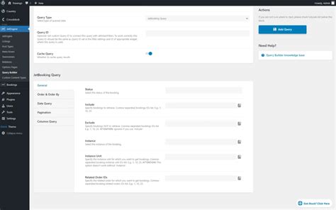 query builder jetbooking query type overview — jetengine crocoblock