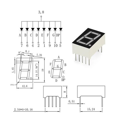 7 Segment Display Data Sheet