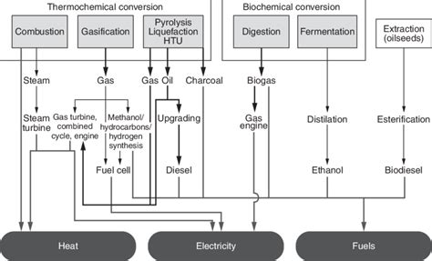 7 Various Thermochemical And Biochemical Conversion Technologies For