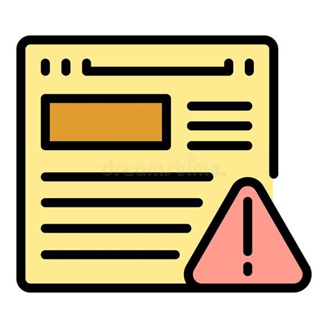 Secured Website Icon Vector Flat Stock Vector Illustration Of Attention Code 284522500