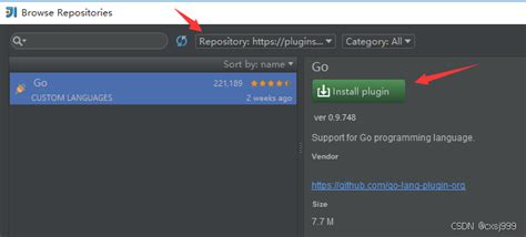 Intellij Idea安装golang插件idea Golang Csdn博客