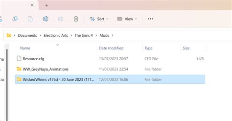 My Wicked Whims Script File Cant Be Found Technical Support WickedWhims LoversLab