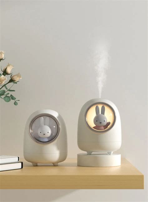 Miffy X Mipow 귀여운 가습기 카와이 쿨 미스트 디퓨저 야간 조명 포함 쿨 미스트 침실 가정용 청정기스마트 리모콘 Aliexpress