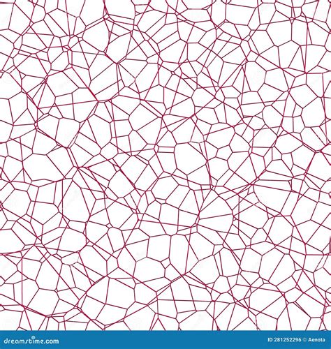 Seamless Network Structure Pattern Stock Illustration Illustration Of