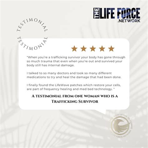 Activating Stem Cells Patches Testimonial This Is A Testimonial From