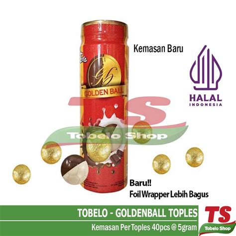 Jual Tobelo Golden Ball Toples Isi 40pcs Coklat Tobelo Golden Ball Shopee Indonesia