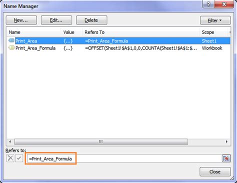 Excel Factor Dynamic Print Area My Online Training Hub