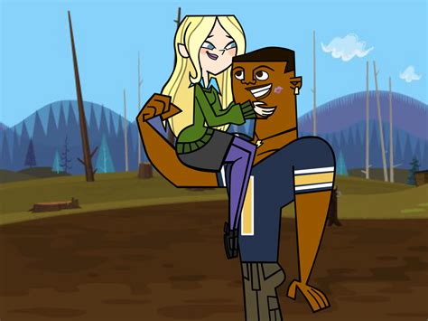 Xbooru Blonde Hair Blue Eyes Dark Skin Dawn Tdi Duo Lightning Tdi