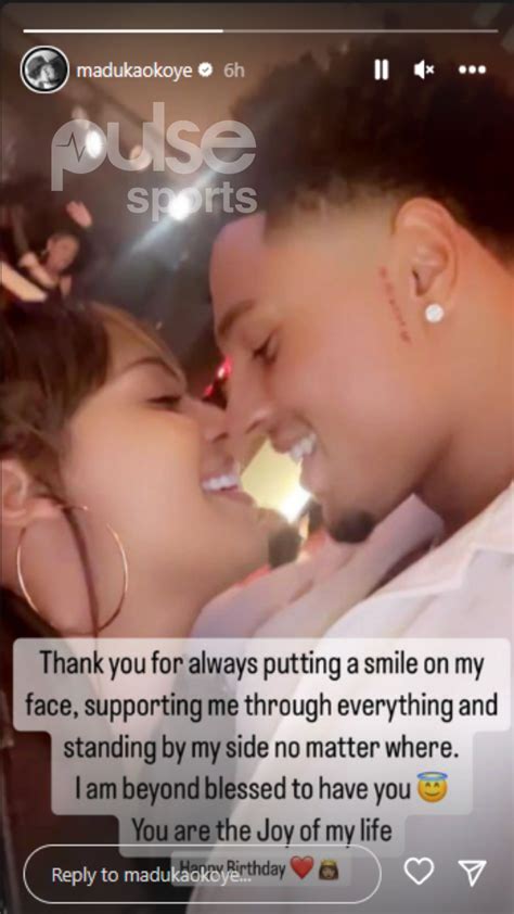 How Maduka Okoye Celebrated His Girlfriend Jelicia Westhoff On Her