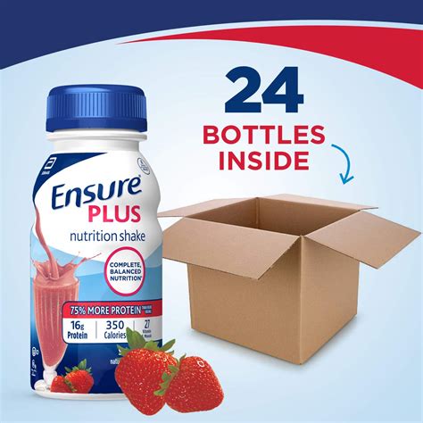 Mua Ensure Plus Nutrition Shake 24 Count With 16 Grams Of High
