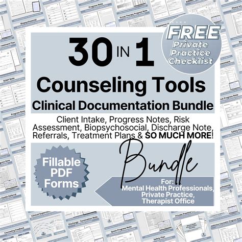 Therapy Documentation Bundle Streamline Your Documentation Process