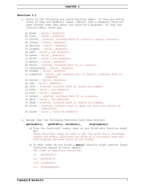 Ans Tut Ch2 Pdf Integer Computer Science Data Type